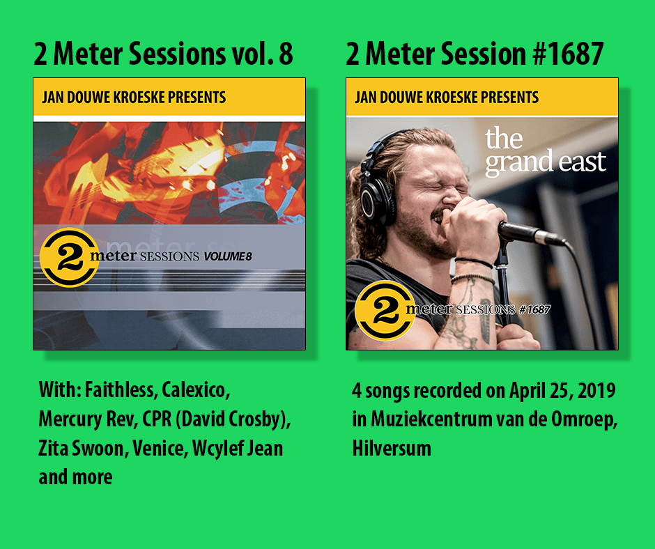 Twee nieuwe 2 Meter Sessies releases digitaal uitgebracht: "Volume 8 ...